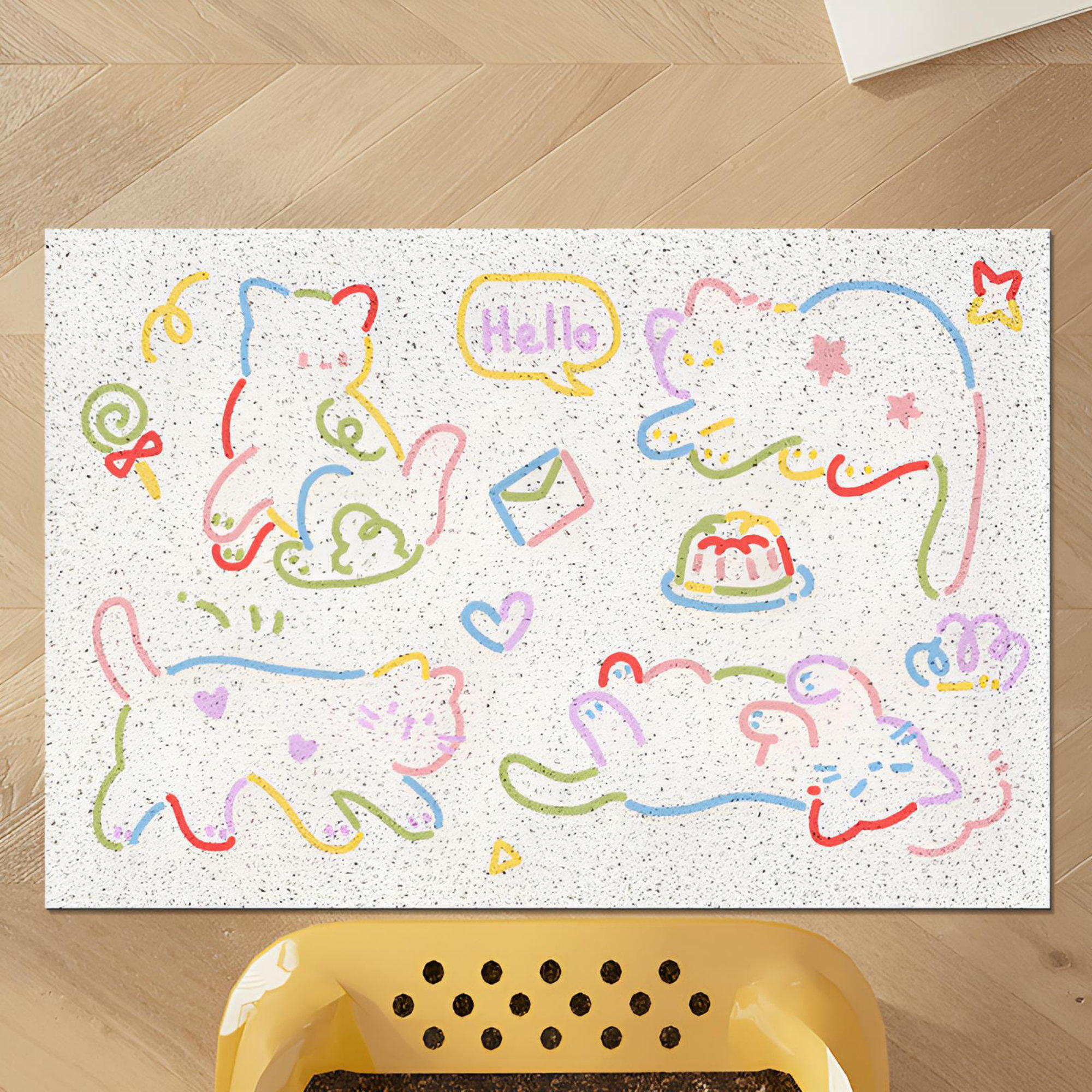 Archie & Oscar™ [Extra Large Coverage] Anti Straw Cat Litter Pad ...